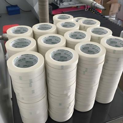 China Acrylic Glass Cloth Tape 155℃ Heat Resistant with Strong Initial Adhesion and F-Class Electrical Insulation for Wiring Harness Binding for sale