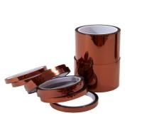 China Nomay Amber PET High Temperature Masking Tape Heat Resistant 200℃ No Residue High Voltage Insulation for PCB Soldering and Lithium Battery for sale
