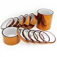 China Nomay Amber PET High Temperature Masking Tape Heat Resistant 200℃ No Residue High Voltage Insulation for PCB Soldering and Lithium Battery for sale