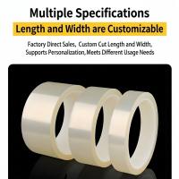 China Ultra Clear PET High Temperature Tape with No Residue and 180-220℃ Heat Resistance for Electronics for sale