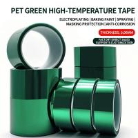 China Nomay Green PET High Temperature Tape 220℃ Heat Resistant No Residue Bright Green for High Visibility for sale
