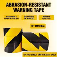 China Nomay Heavy Duty Wear Resistant PET Floor Marking Tape Waterproof Oilproof No Residue for Warehouse Workshop Safety for sale