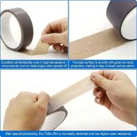 China Pure PTFE Film Teflon Tape High Temperature 300℃ Non-Stick No Residue Electrical Insulation Tape for sale