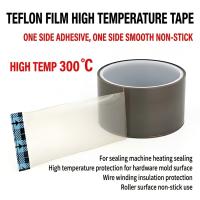 China Pure Virgin PTFE Film Tape High Temperature 260℃ No Fiberglass Teflon Film Tape for Industrial Insulation for sale