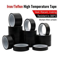 China Black Anti-static PTFE Film Tape Self Adhesive 260℃ High Temperature Teflon Tape for Electronic Workshop for sale
