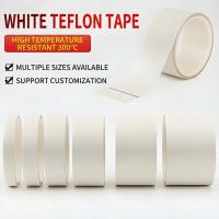 China Food Grade White PTFE Tape High Temperature 260℃ No Fiber Residue for Industrial and Baking Applications for sale