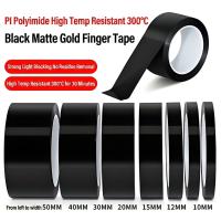 China Black Matte Polyimide Tape with Full Blackout Low Reflectivity High Temp Resistance and Excellent Electrical Insulation for sale