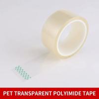 China Optical Grade Transparent Polyimide Tape with High Temperature Resistance and Light Transmittance ≥88% for Precision Electronics for sale