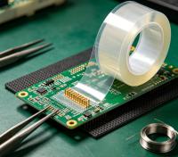 China Optical Grade Transparent Polyimide Tape with High Temperature Resistance and Light Transmittance ≥88% for Precision Electronics for sale