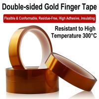 China Double Sided Polyimide Tape 300℃ High Temperature Resistant with Double-sided Uniform Adhesive Coating and 260℃ Long-term Heat Resistance for FPC PCB Electronic Components for sale