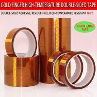China Double Sided Polyimide Tape 300℃ High Temperature Resistant with Double-sided Uniform Adhesive Coating and 260℃ Long-term Heat Resistance for FPC PCB Electronic Components for sale