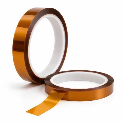 China Single-Sided Polyimide Tape (PI Film Tape / Polyimide Adhesive Tape) – Silicone Adhesive for High-Temperature PCB Solder Masking, Electrical Insulation and Wrapping for sale