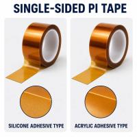 China Single-Sided Polyimide Tape (PI Film Tape / Polyimide Adhesive Tape) – Silicone Adhesive for High-Temperature PCB Solder Masking, Electrical Insulation and Wrapping for sale