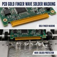 China Gold Finger Masking Polyimide Tape (PCB Wave Solder Tape / PI Solder Masking Tape) – Single-Sided Silicone Adhesive for Edge-Connector Protection, with Low-Static Options for sale