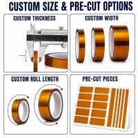 China Gold Finger Masking Polyimide Tape (PCB Wave Solder Tape / PI Solder Masking Tape) – Single-Sided Silicone Adhesive for Edge-Connector Protection, with Low-Static Options for sale