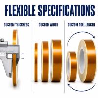 China Double-Sided Polyimide Tape (Double-Coated PI Tape / High-Temperature PI Bonding Tape) – Silicone or Acrylic Adhesive for FPCB Mounting, Silicone Foam Bonding and Die-Cut Parts for sale