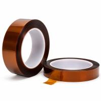 China Brown PET High-Temperature Tape (Amber Polyester Masking Tape / Brown PET Silicone Tape / Anodizing Masking Tape) – For Anodizing, Electroplating & Powder Coating for sale