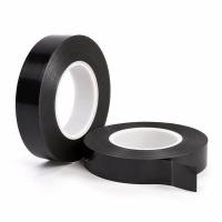China Black PET High Temperature Tape (Black Polyester Masking Tape / Light-Blocking PET Tape / Electrical Insulation Tape) – For Camera Modules, Displays, PCB Masking & Powder Coating for sale
