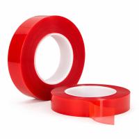 China Red PET High Temperature Tape (Red Polyester Masking Tape / Red Powder Coating Tape / High-Visibility Process Protection Tape) – For Grounding Points, No-Spray Areas & PCB Masking for sale