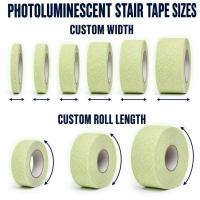 China Glow-in-the-Dark Anti-Slip Tape (Photoluminescent Anti-Slip Tape / Industrial Stair Safety Grip Tape / Non-Slip Egress Tape) – For Steps, Walkways & Emergency Exit Paths for sale
