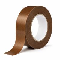 China PTFE Coated Fiberglass Tape (PTFE Glass Cloth Tape / Non-Stick Heat Sealer Tape / Silicone Adhesive PTFE Fabric Tape) – For Packaging, Hot Presses & Industrial Liners for sale