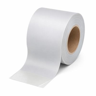 China Pure PTFE Film Tape / Skived PTFE Adhesive Tape / Extruded PTFE Tape with Silicone Adhesive and Fiberglass-Free Backing for Roller Wrapping, Heat Sealers and Guide Rails for sale