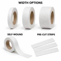 China Single-Sided Tissue Tape / Single-Coated Tissue Tape / Tissue Paper Adhesive Tape with Water-Based Adhesive for Room-Temperature Paper Handling and Surface Attachment for sale