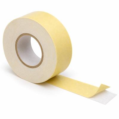China Double-Sided Tissue Tape / Double-Coated Tissue Tape / Tissue Mounting Tape with Water-Based Adhesive and a Single Release Paper Liner for Paper Bonding and Packaging for sale