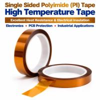 China Single-Sided Polyimide Tape (PI Film Tape / Polyimide Adhesive Tape) – Silicone Adhesive for High-Temperature PCB Solder Masking, Electrical Insulation and Wrapping for sale