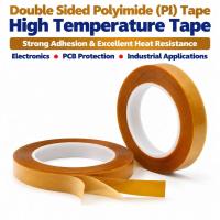 China Double-Sided Polyimide Tape (Double-Coated PI Tape / High-Temperature PI Bonding Tape) – Silicone or Acrylic Adhesive for FPCB Mounting, Silicone Foam Bonding and Die-Cut Parts for sale