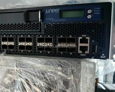 China juniper EX4500-40F-VC1-F,EX 4500, 40-port 1/10G SFP+ Converged switch, Interconnect module with 128G VC , 1200W AC PS for sale