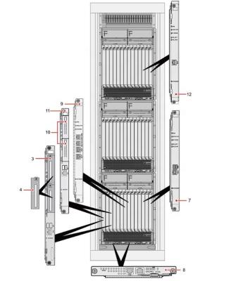 China USN9810 Front board 03053804= CN21SWUB1 OSTA2.0,CN21SWUB1,Switch Unit,With XTMA Moudle for sale