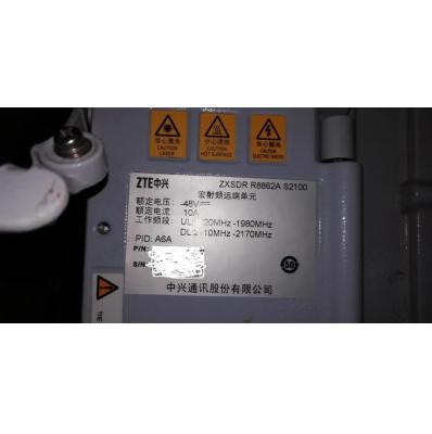 China ZTE ZXSDR R8862A S2100 A6A  ZTE  RRU8862A S2100 Small Cell for sale