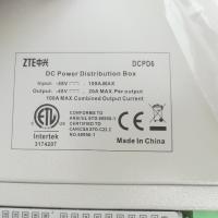China ZTE DCPD6 DC 48V 100A Power Distribution Box for ZTE ZXSDR BBU B8200 B8300 for sale