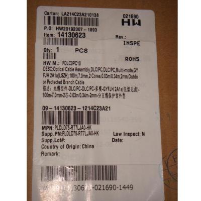 China Orinianl Huawei Optical Cable Parts,14130623 DLC/UPC,2FC/UPC,single mode,100M for sale