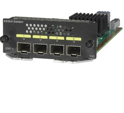 China ES5D21X04S01 4-Port 10 GE SFP+ Rear Interface Card for sale