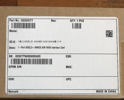 China H801VSTL 24-port VDSL2 over POTS splitter board MA5600 H80ASHLM H801ASPB H801ASPB H80BVDQM H80BVDQM H80BVDMF H80BVDMF for sale