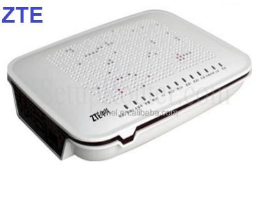 China GEPON WIFI ZTE F620 V5 FTTX ONU with 4GE 2 POTS WIFI USB for sale