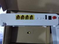 China 4GE+ WIFI+ 2 voip ZTE 4GE GEPON GPON wifi onu ZTE F600W ZTE F660 with external antenna for sale