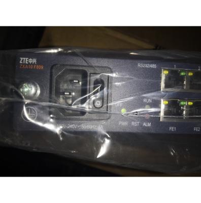 China ZTE F809 ZTE ZXA10 F809 industrial ONU of the fixed box type and with 4 FE ports and 4 RS232/RS485 interfaces for sale