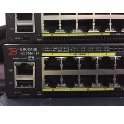 China ICX7450-48P-E-RMT3  ICX 7450 48PORT 1GBE POE+ BDL INCLUDES 4X10G SFP+ for sale