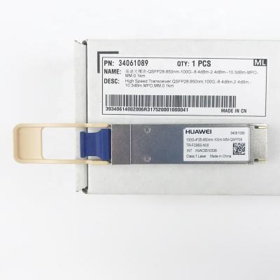 China 100G-850nm-100m QSFP28 34061089 optical module  TR-FC85S-N00 for sale