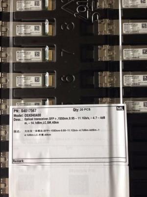 China Huawei 10G 40KM SM SFP+ Optical Transceiver Module OSX040A00 S4017567 for sale