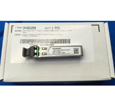 China Original SFP Huawei 1.25G-1310nm-40km-SM-ESFP MXPD-243MD 34060298 for sale