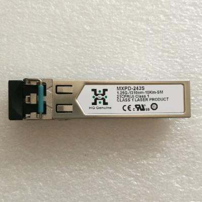China Original SFP HG Genuine MXPD-243S 1.25G-1310nm-10KM-SM for sale