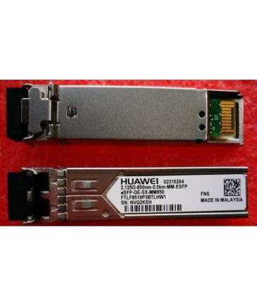 China Original SFP Huawei 2.125G-850nm-0.5km-MM-ESFP eSFP-GE 02315204 for sale