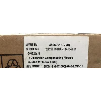 China DCM-SM-C100%-040-LCP-01 C-Band G.652 fiber YOSC 40KM  Optical Fiber DCM Dispersion compensation module C band 45060013 for sale