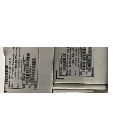 China Original SFP Huawei XFP-LH40-192.20 030MJF HUAWEI OTN 10G 40KM HXFP8440 for sale