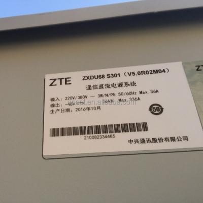 China ZTE Power Wall-mounted Cabinet ZTE ZXDU68 S301(v5.0R02M04) Series Rectifier System for sale