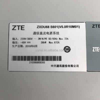 China ZTE ZXDU68 S60148V 600A Telecom Power Supply ZTE S601 (V5.0R10M01)-Imtell ZXDU68 T601V5.0 ZXDU68 W301 W201 B201 B301 H151 for sale